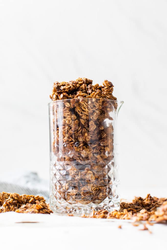 Chocolate Gingerbread Granola-The Almond Eater