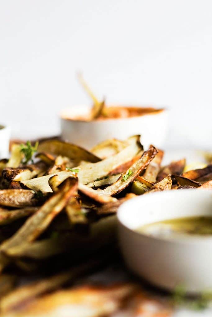 French Fry Bar - The Almond Eater