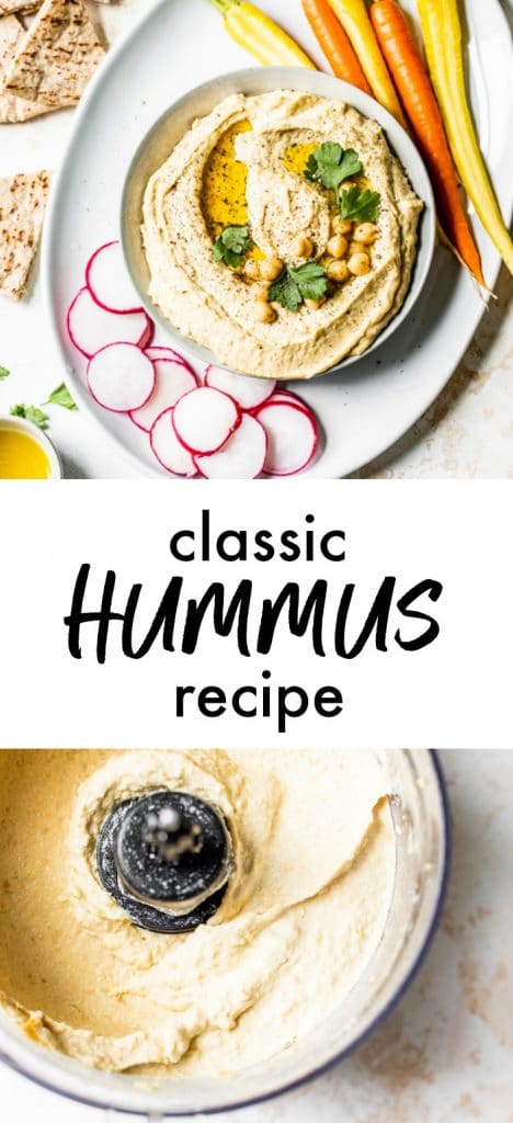 Classic Hummus Recipe - The Almond Eater