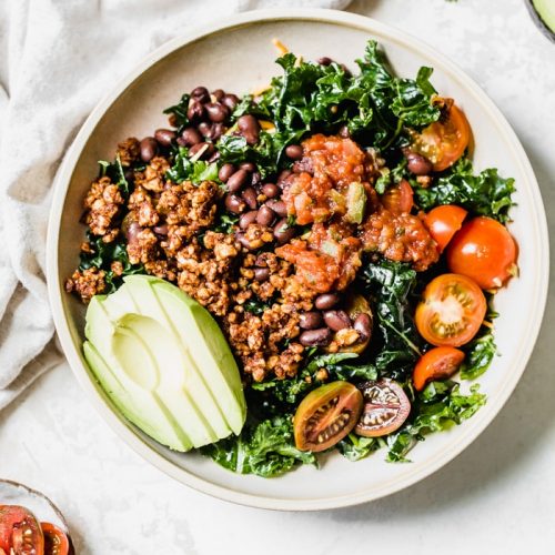 Kale Taco Salad - The Almond Eater