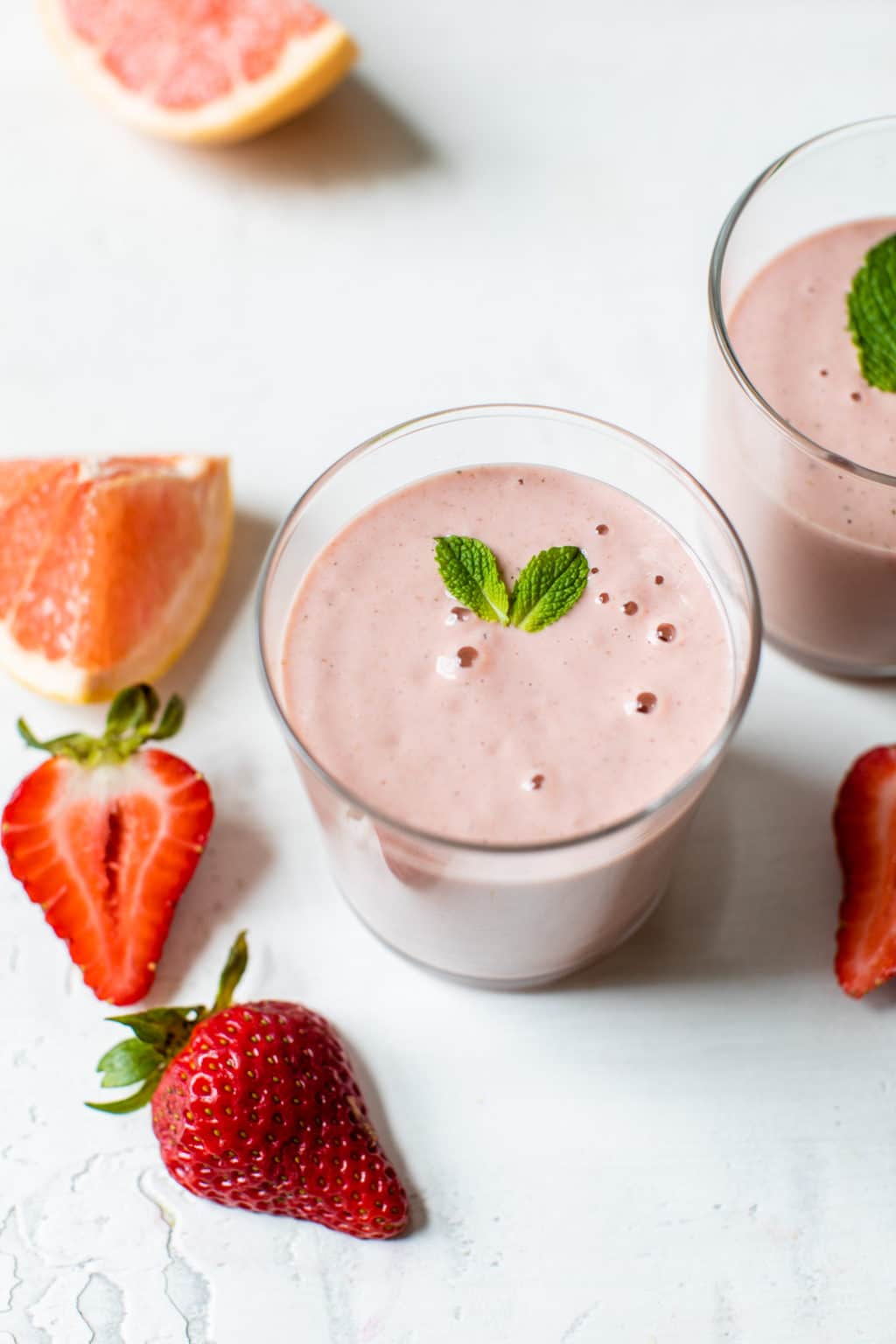 Grapefruit Smoothie Bowl-The Almond Eater