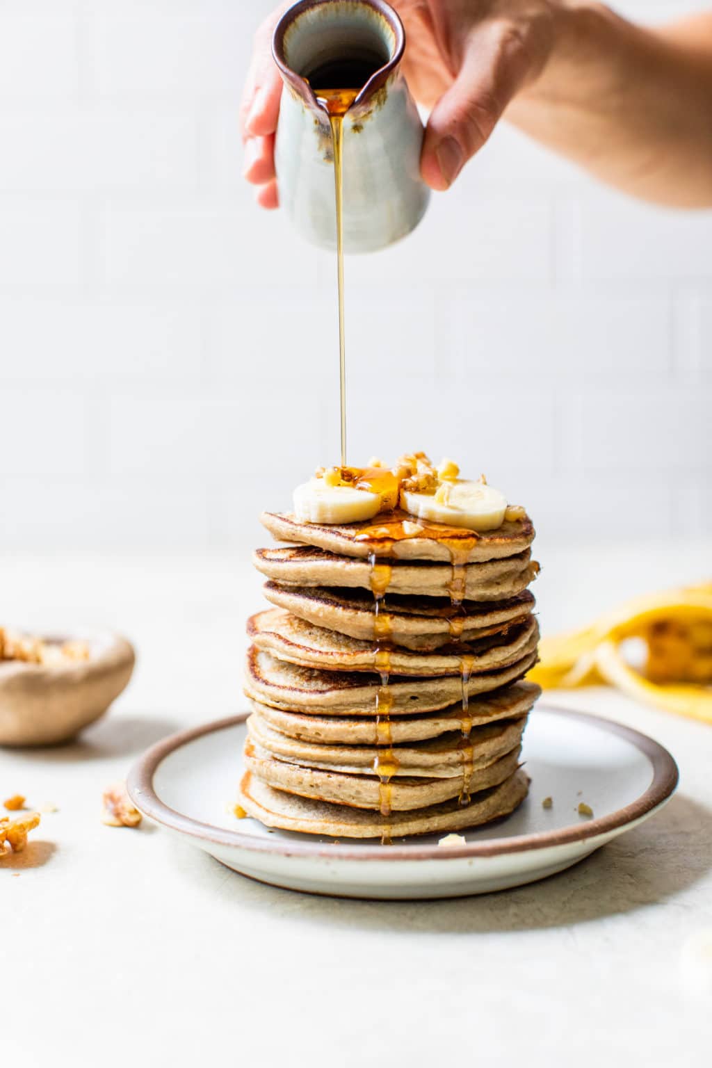Flourless Banana Pancakes - The Almond Eater