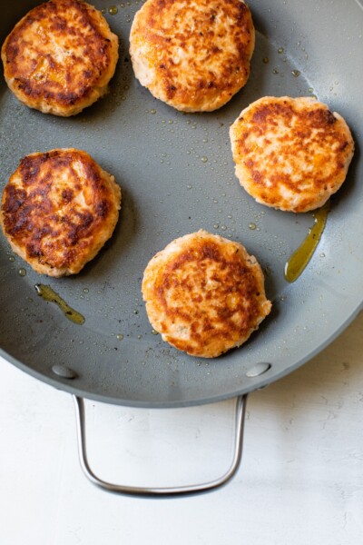Pan-Seared Salmon Burgers - The Almond Eater