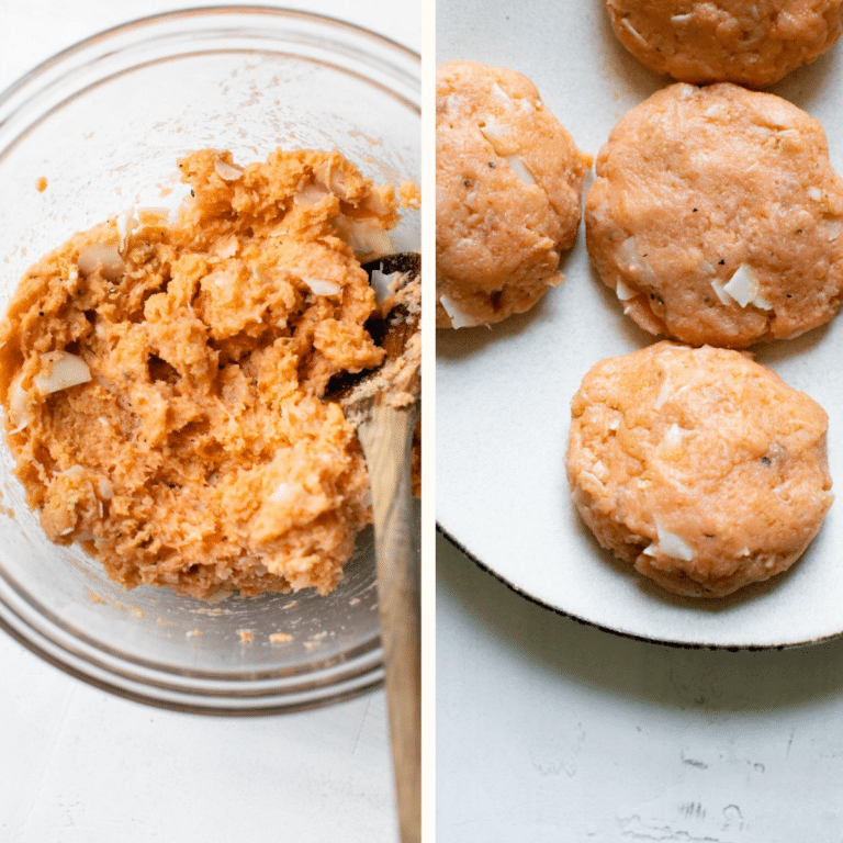 Pan-Seared Salmon Burgers - The Almond Eater