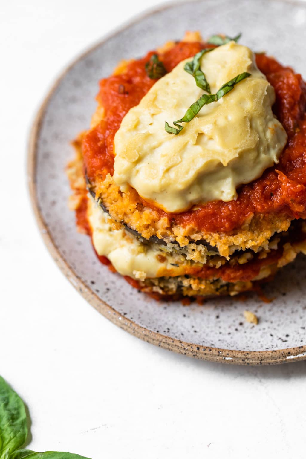 Vegan Eggplant Parmesan - The Almond Eater