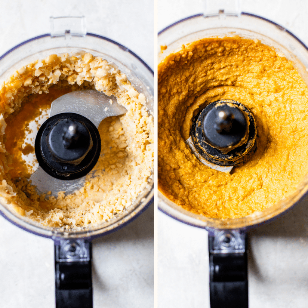 Cream Cheese Pumpkin Hummus - The Almond Eater