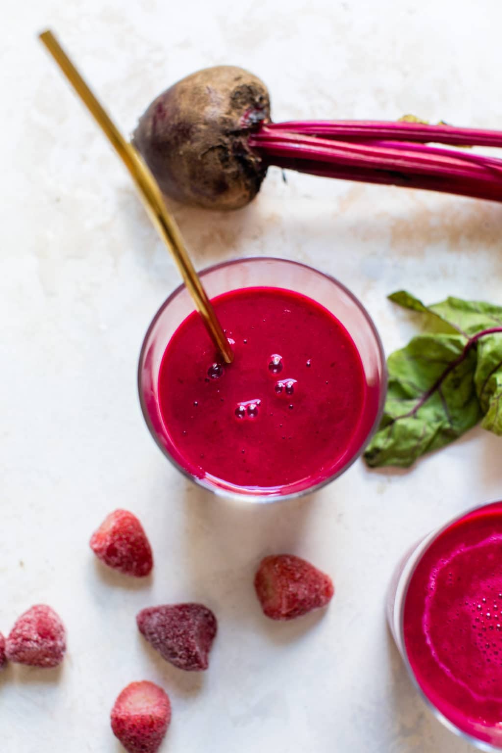 Dairy-Free Beet Smoothie-The Almond Eater