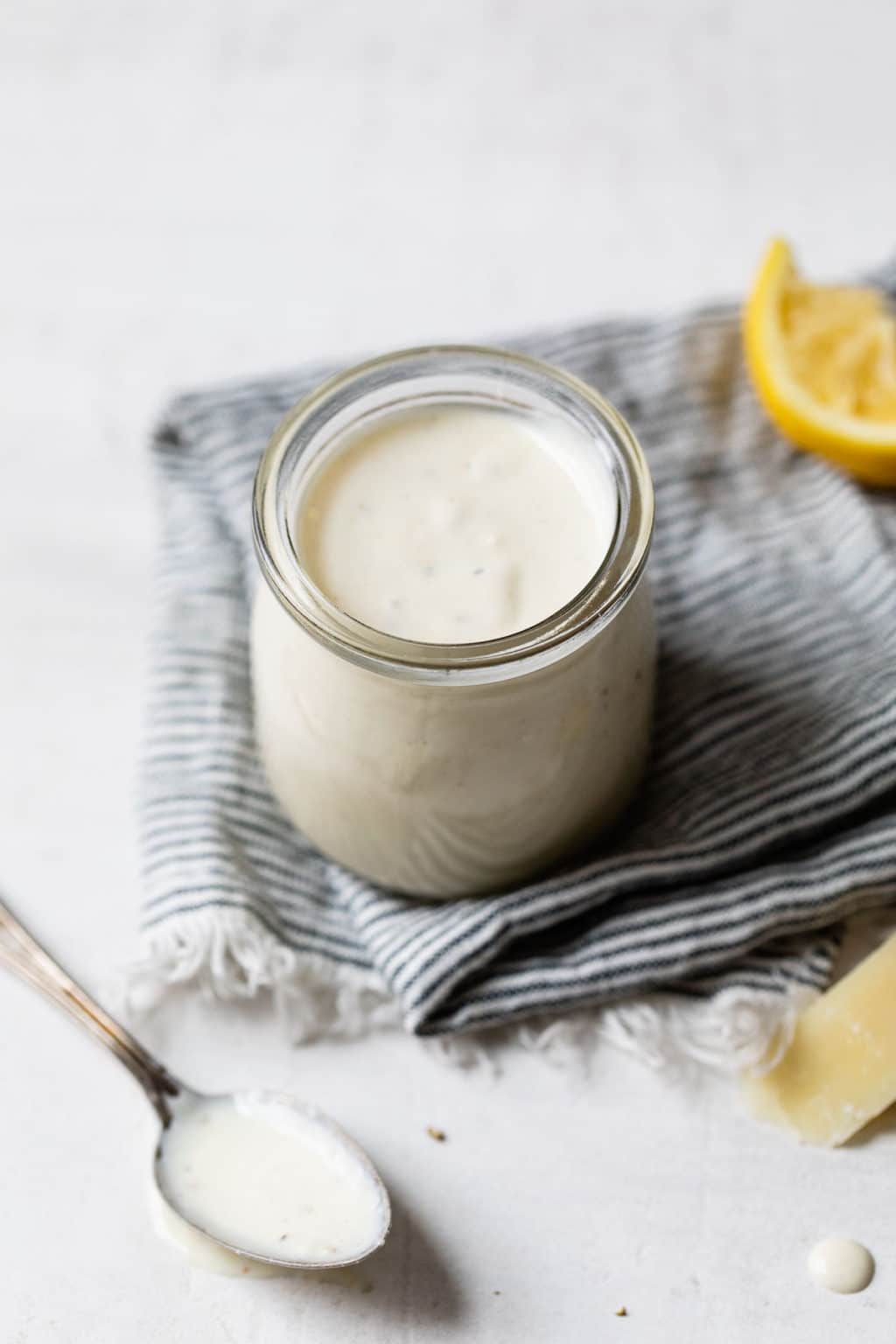 Healthy Caesar Dressing - The Almond Eater