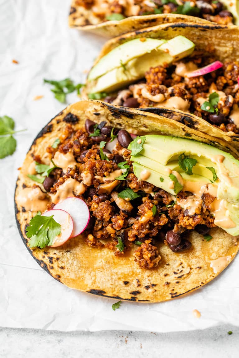 Vegan Walnut Tacos - The Almond Eater