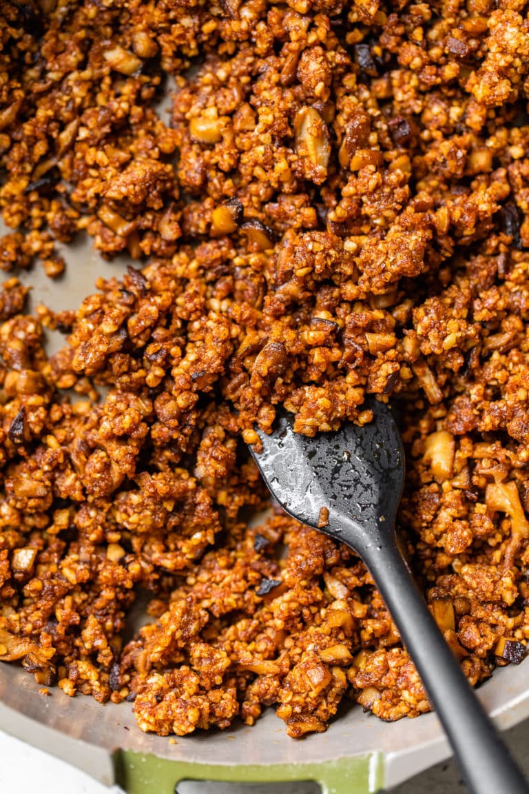 Walnut Taco Meat - The Almond Eater