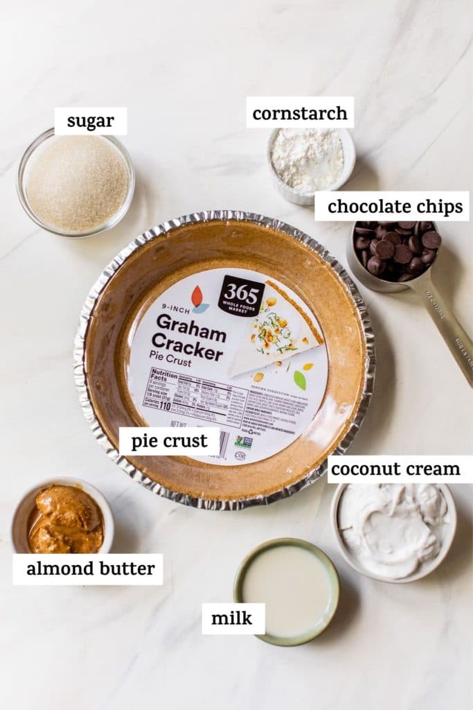 No Bake Chocolate Pie - The Almond Eater