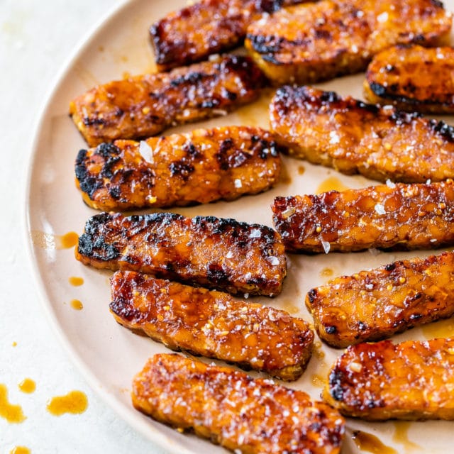 Grilled Tempeh - The Almond Eater