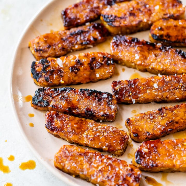 Grilled Tempeh - The Almond Eater