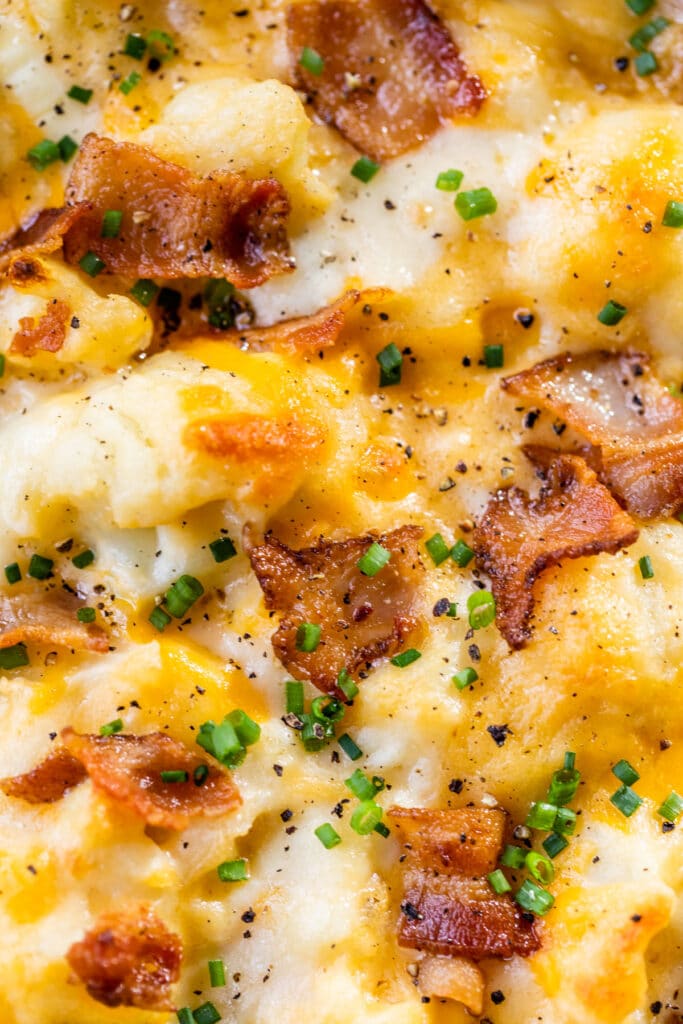 Cheesy Cauliflower Bake - The Almond Eater