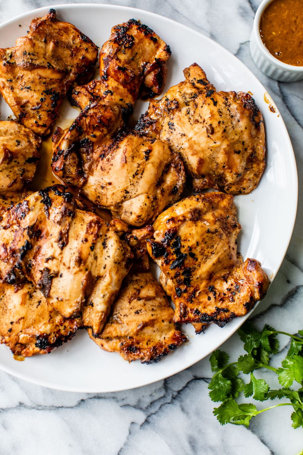 Grilled Mango Chicken - The Almond Eater