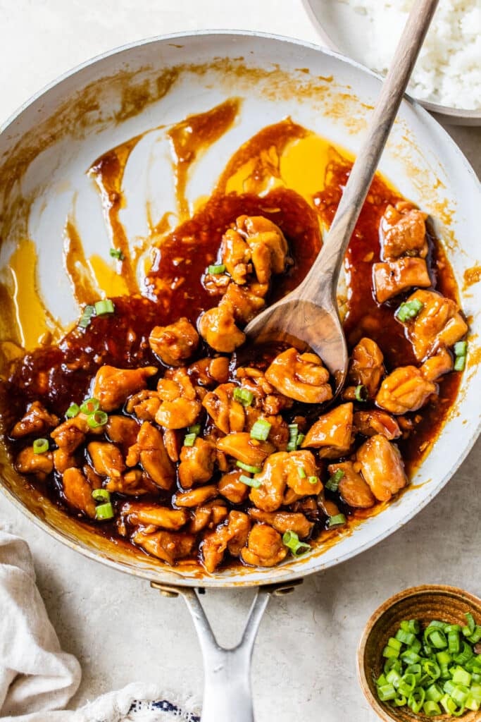 Honey Garlic Chicken - The Almond Eater