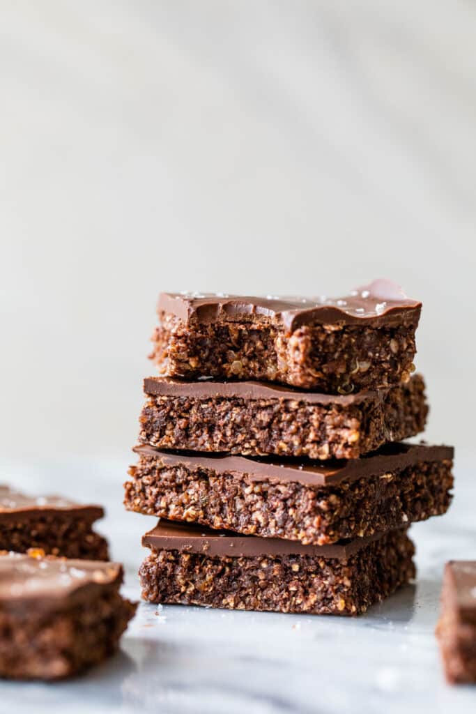 Chocolate Quinoa Bars - The Almond Eater