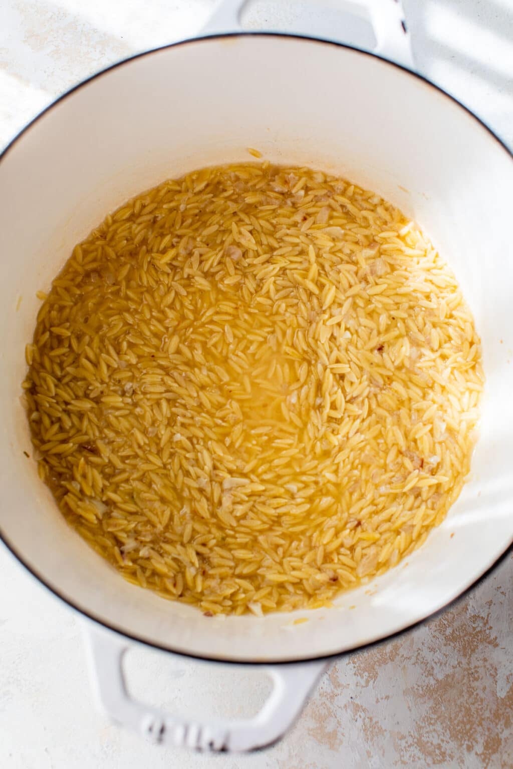Orzo Risotto - The Almond Eater