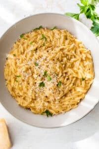 Orzo Risotto - The Almond Eater