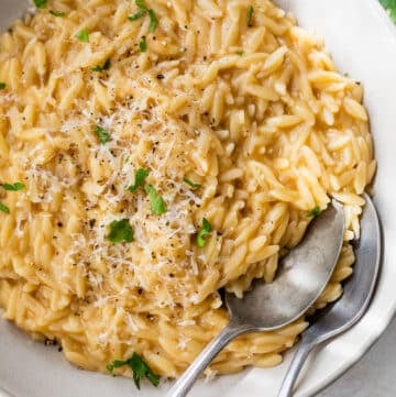 Orzo Risotto - The Almond Eater