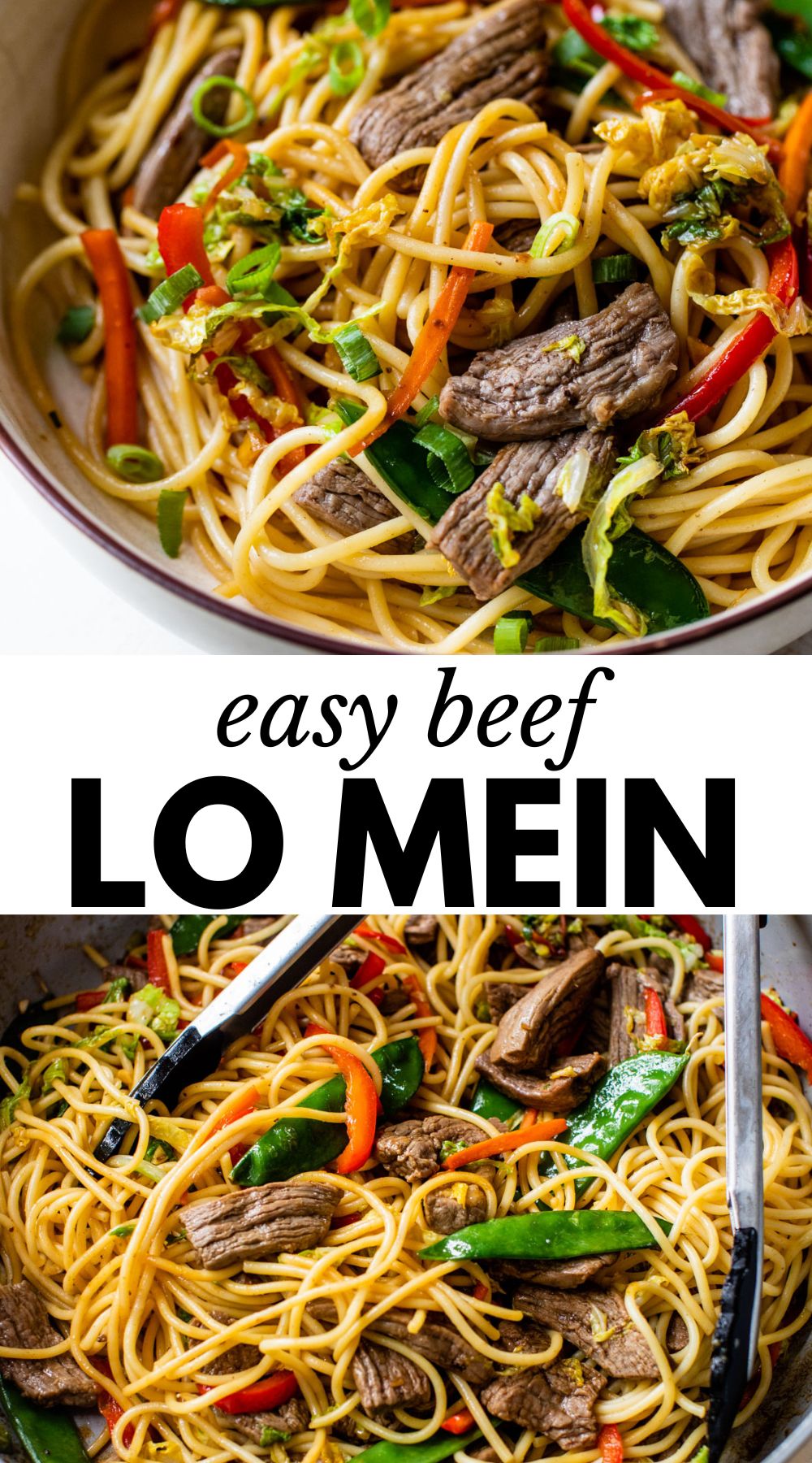 Beef Lo Mein - The Almond Eater