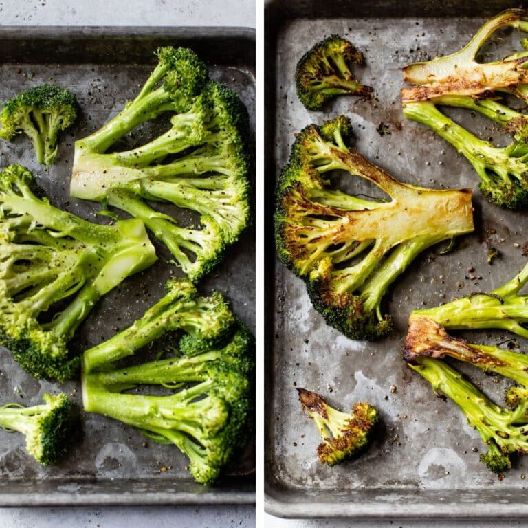 Garlic Broccoli Steak - The Almond Eater