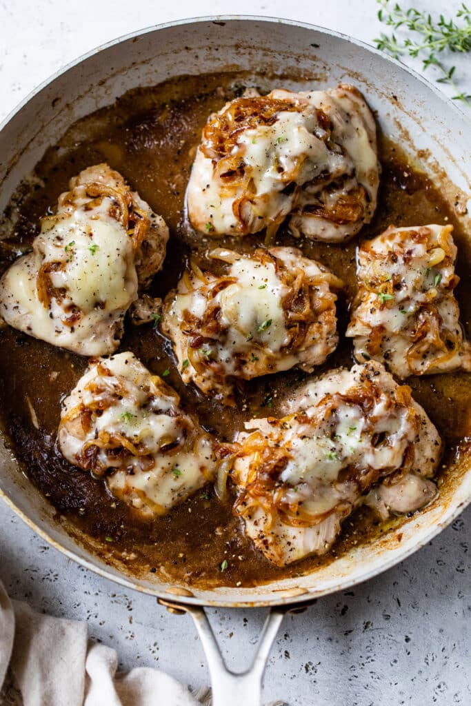 French Onion Chicken - The Almond Eater