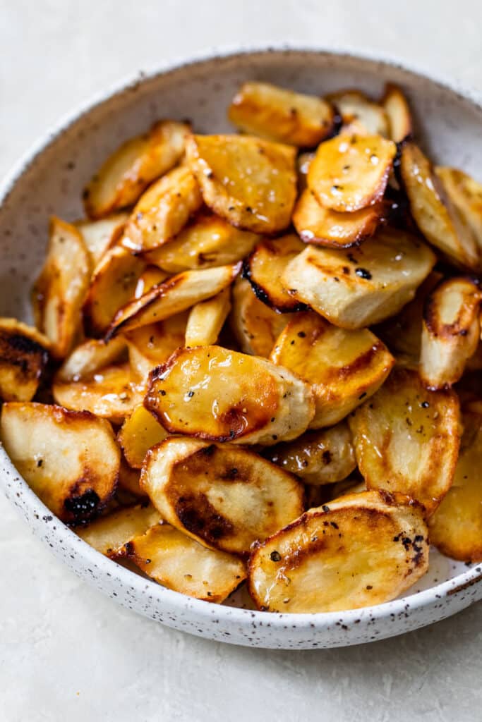 Honey Roasted Parsnips - The Almond Eater