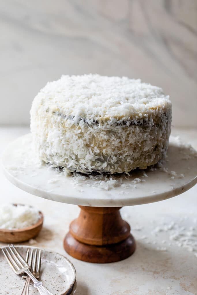 Chocolate Coconut Cake - The Almond Eater