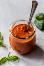 Red Pepper Pesto - The Almond Eater