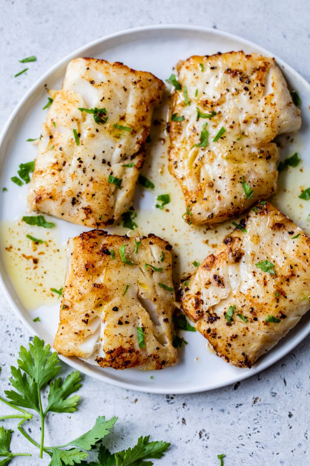 Pan-Seared Cod - The Almond Eater