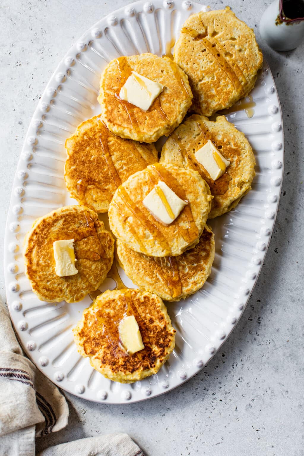 Cornmeal Cakes - The Almond Eater