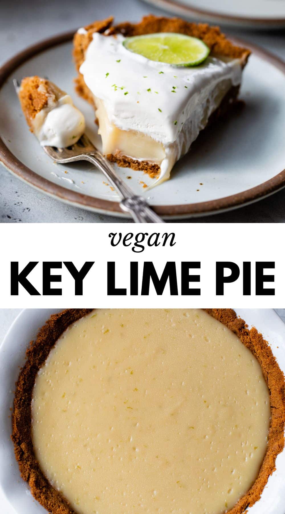 Vegan Key Lime Pie - The Almond Eater