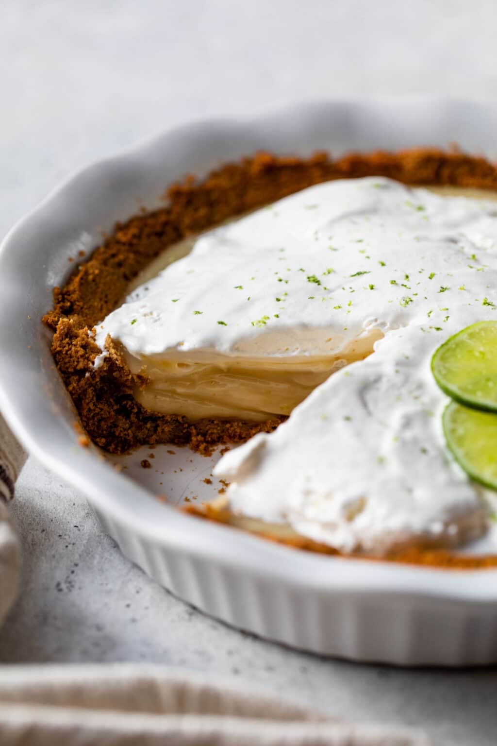 Vegan Key Lime Pie - The Almond Eater