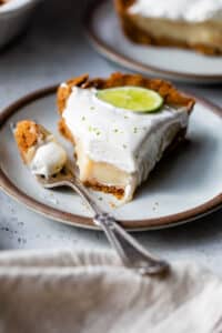 Vegan Key Lime Pie - The Almond Eater
