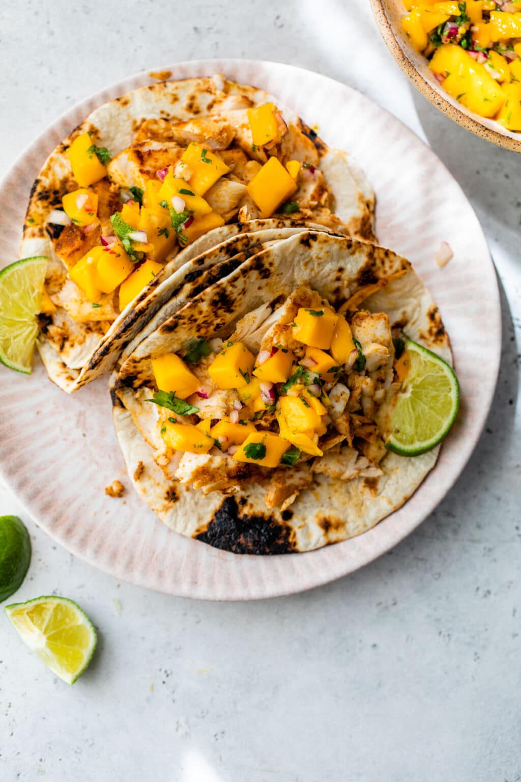 Mahi Mahi Tacos - The Almond Eater