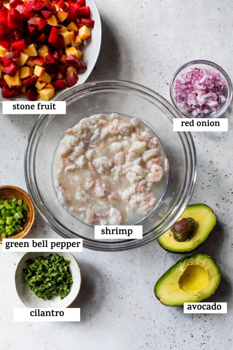 Stone Fruit Ceviche - The Almond Eater