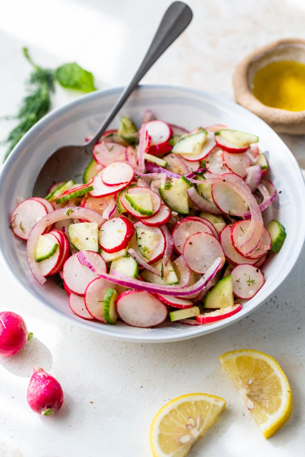 Radish Salad - The Almond Eater