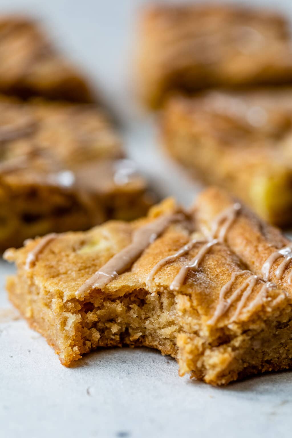 Apple Blondies - The Almond Eater