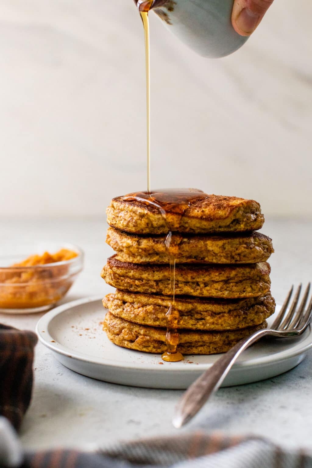 Paleo Pumpkin Pancakes - The Almond Eater