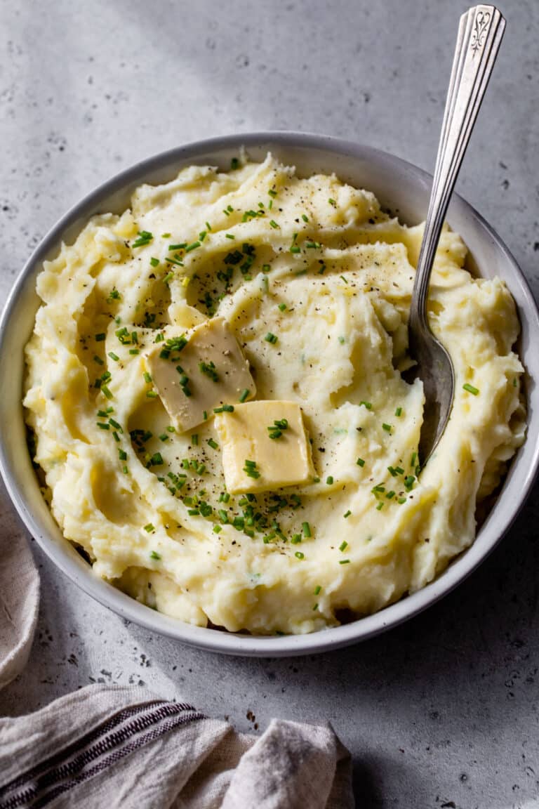Cottage Cheese Mashed Potatoes - The Almond Eater