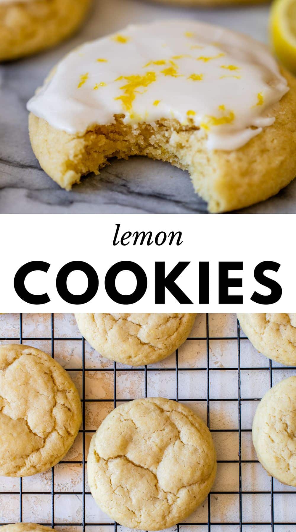 Lemon Cookies - The Almond Eater