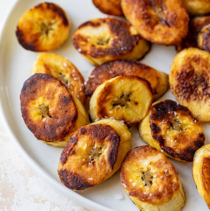 Fried Plantains - The Almond Eater