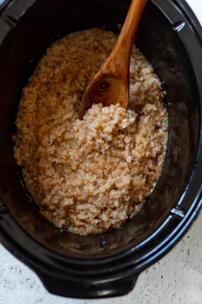 Slow Cooker Rice Pudding - The Almond Eater