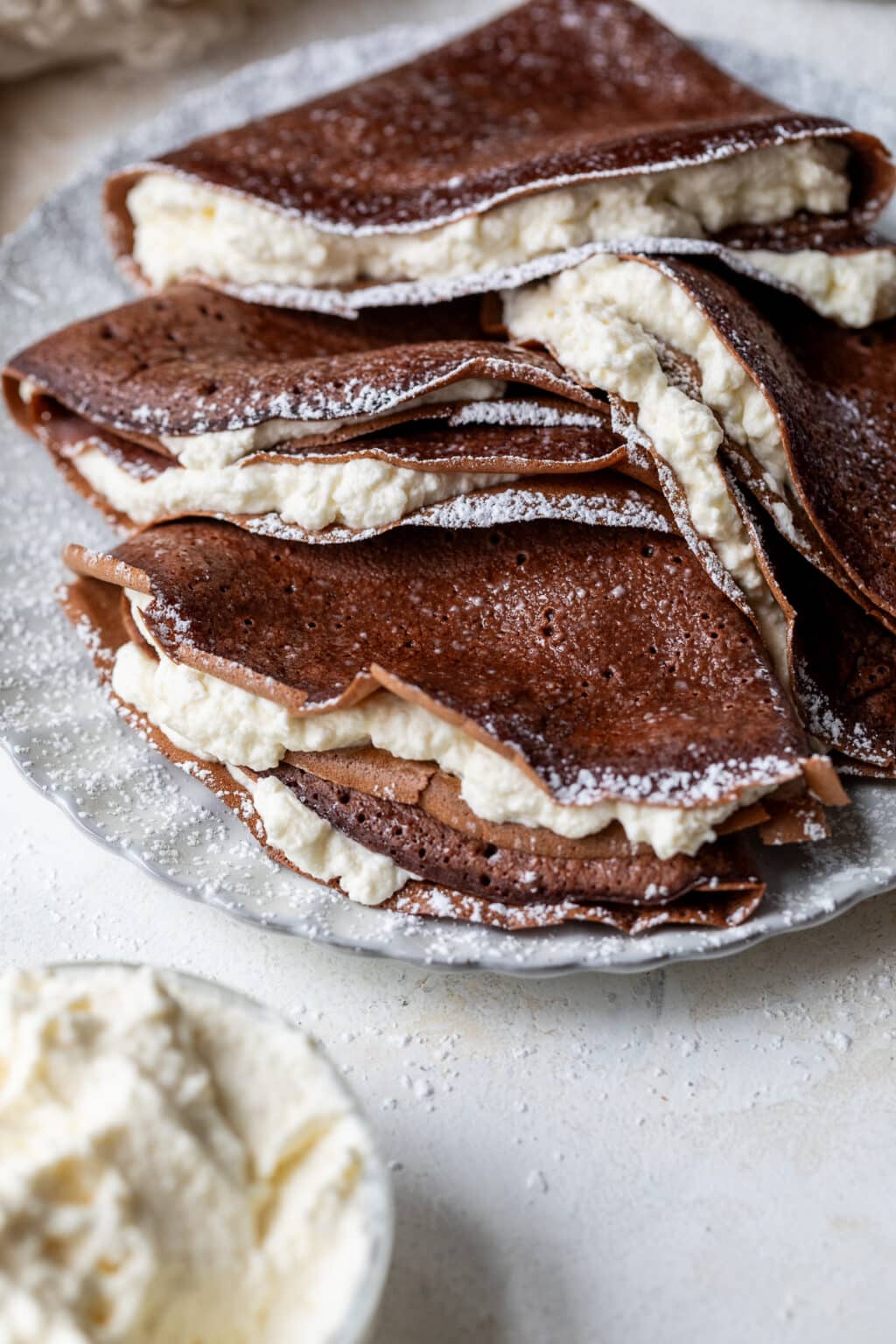 Chocolate Crepes - The Almond Eater
