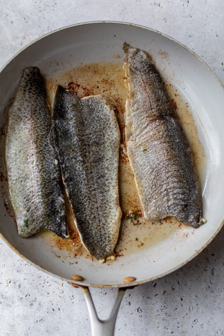 Pan-Fried Trout - The Almond Eater
