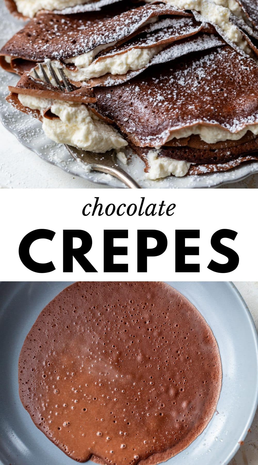 Chocolate Crepes - The Almond Eater