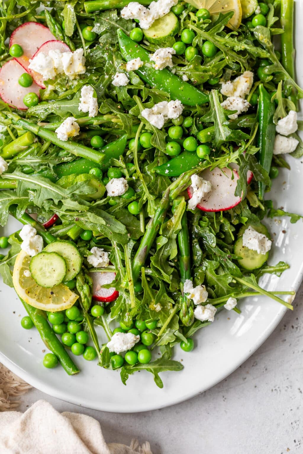 Spring Pea Salad - The Almond Eater