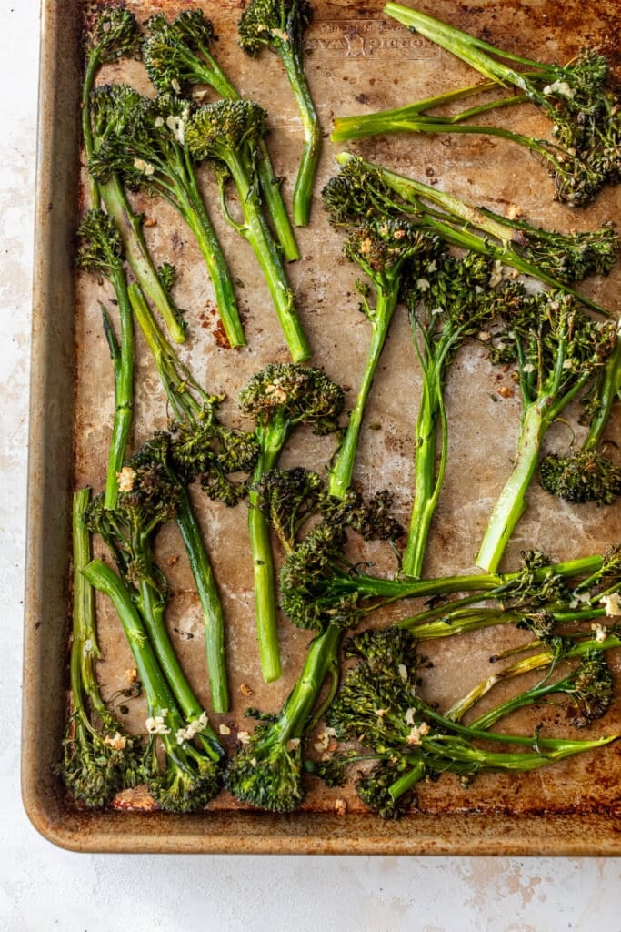 Roasted Broccolini - The Almond Eater