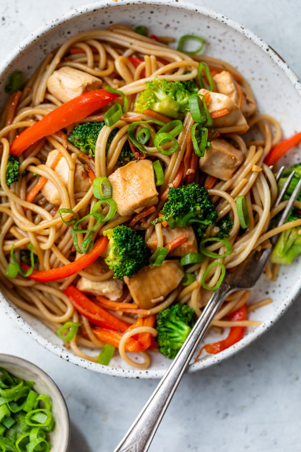 Chicken Lo Mein - The Almond Eater